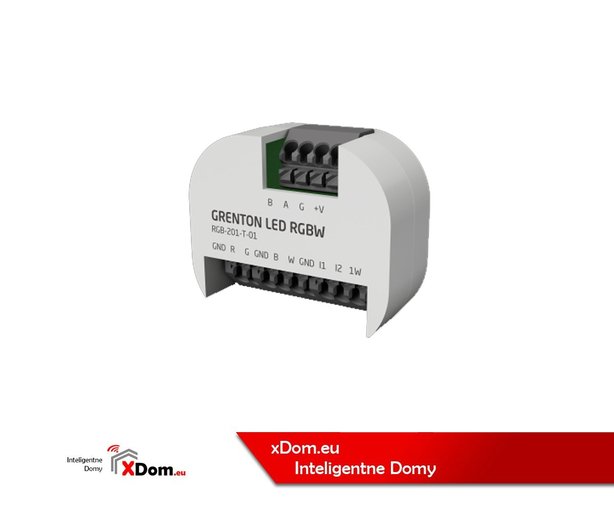 Moduł sterowanika GRENTON LED RGBW, Flush, TF-Bus RGB-201-T-01 - Sklep inteligentny dom